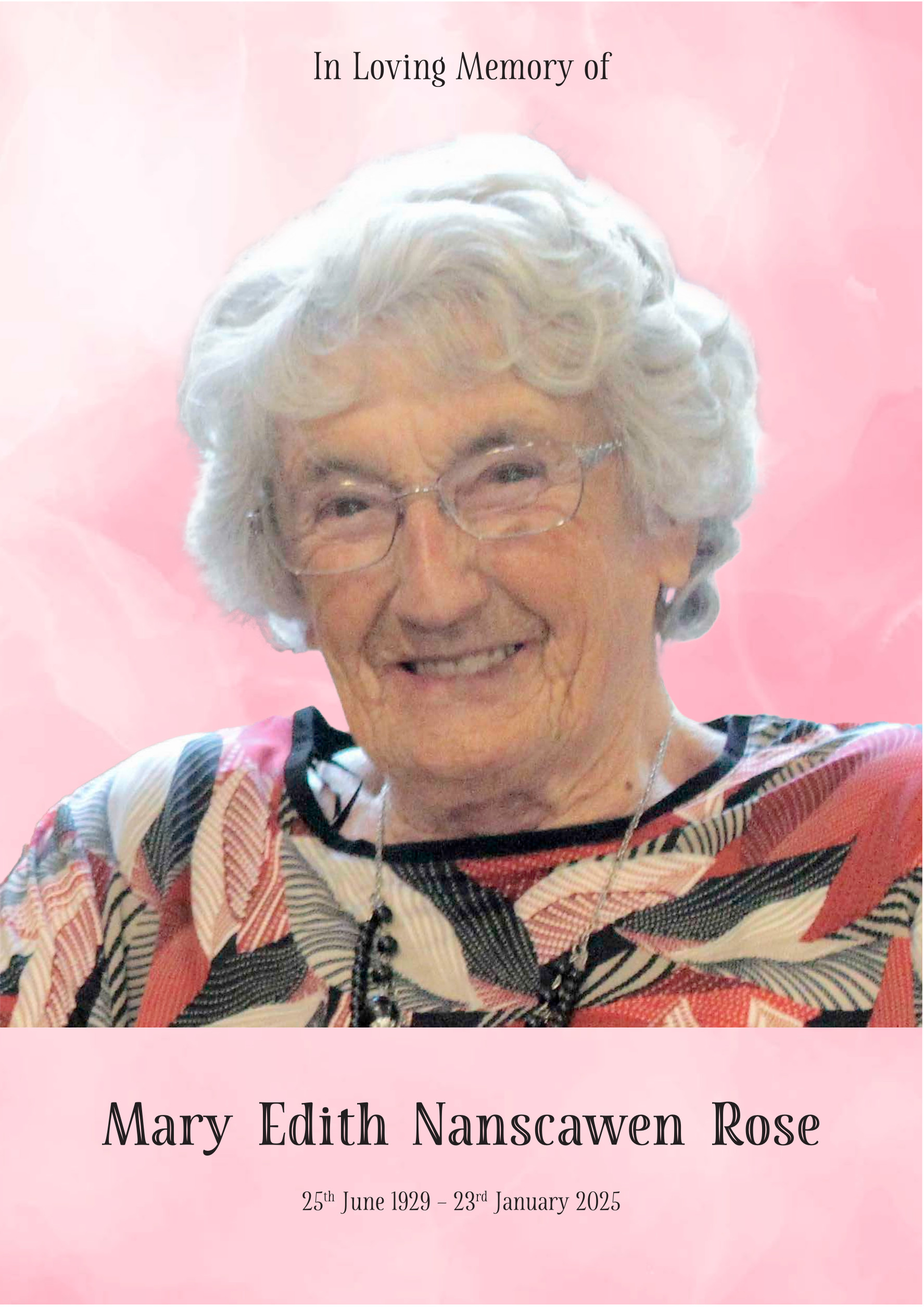 Mary Edith Nanscawen Rose